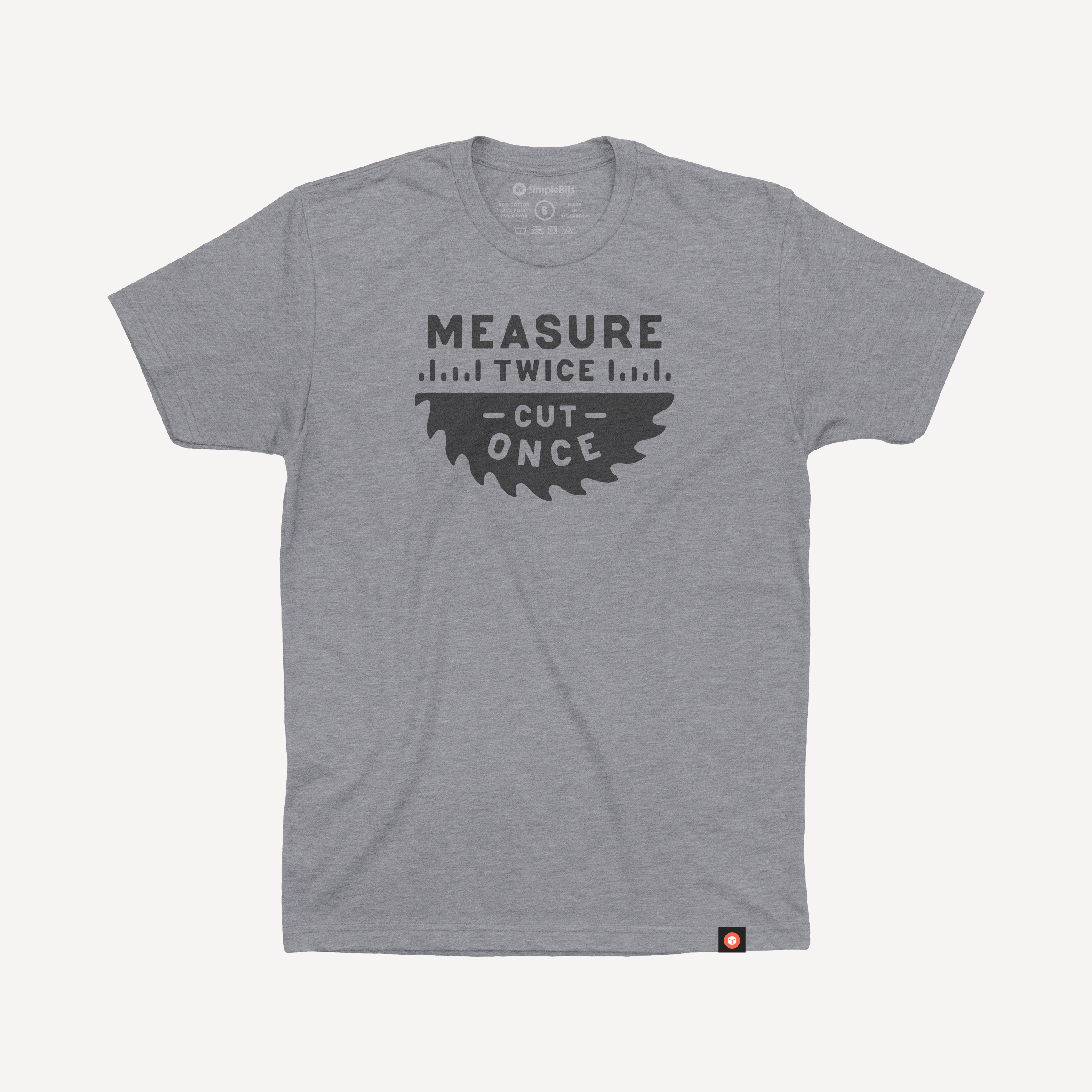 Measure Twice Tee – SimpleBits®